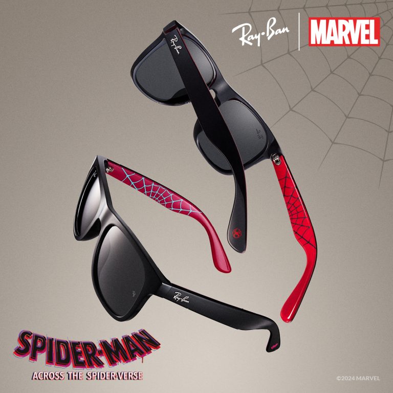 映画『スパイダーマン：アクロス・ザ・スパイダーバース』と「レイバンキッズ」のコラボレーションコレクションが誕生！ - DaDaDaD